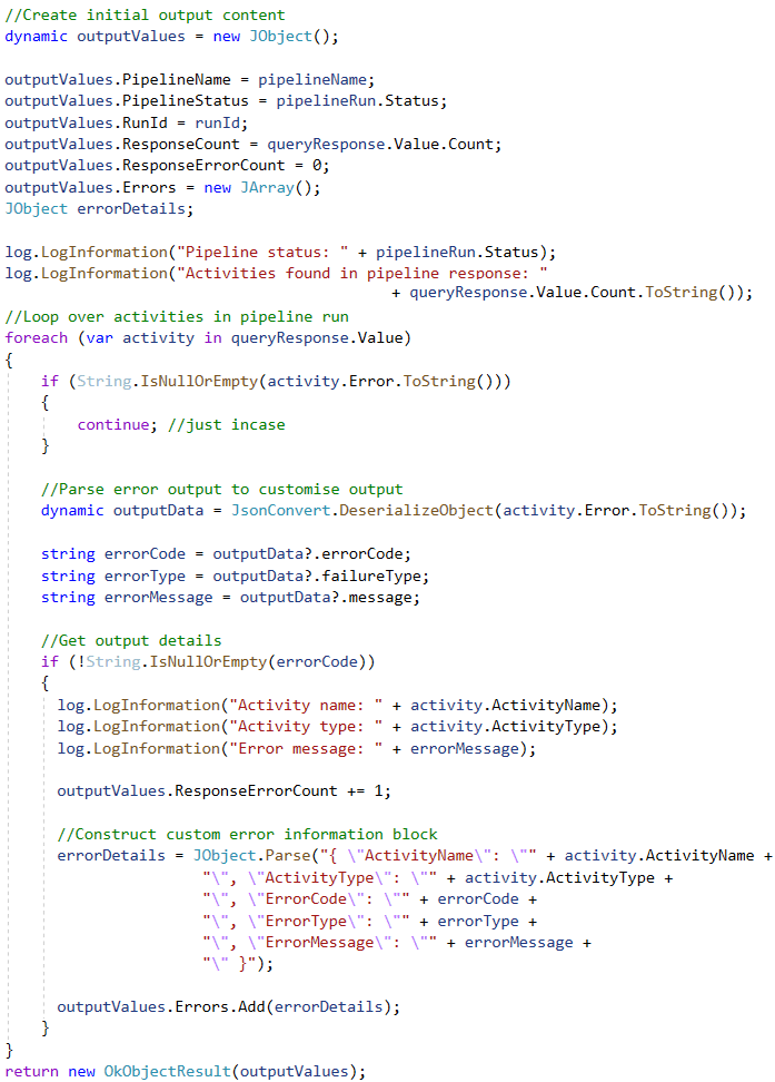 Get Any Azure Data Factory Pipeline Activity Error Details with Azure ...