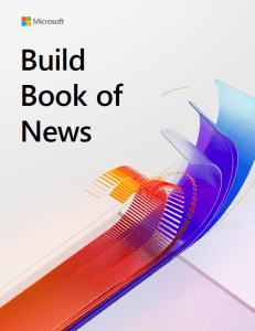 Microsoft Book of News – Build 2020 – Welcome to the Blog of Paul Andrew