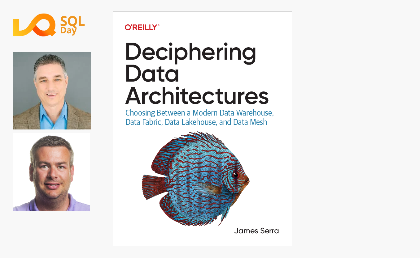 Data Integration, Architecture and Real-Time Analytics Full Training Days with Me 2024 – Welcome ...